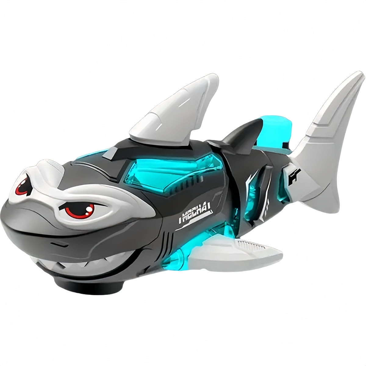 Shark-Shaped Toy With Spinner Wheels Mechanical Gear Shark for Kids ...