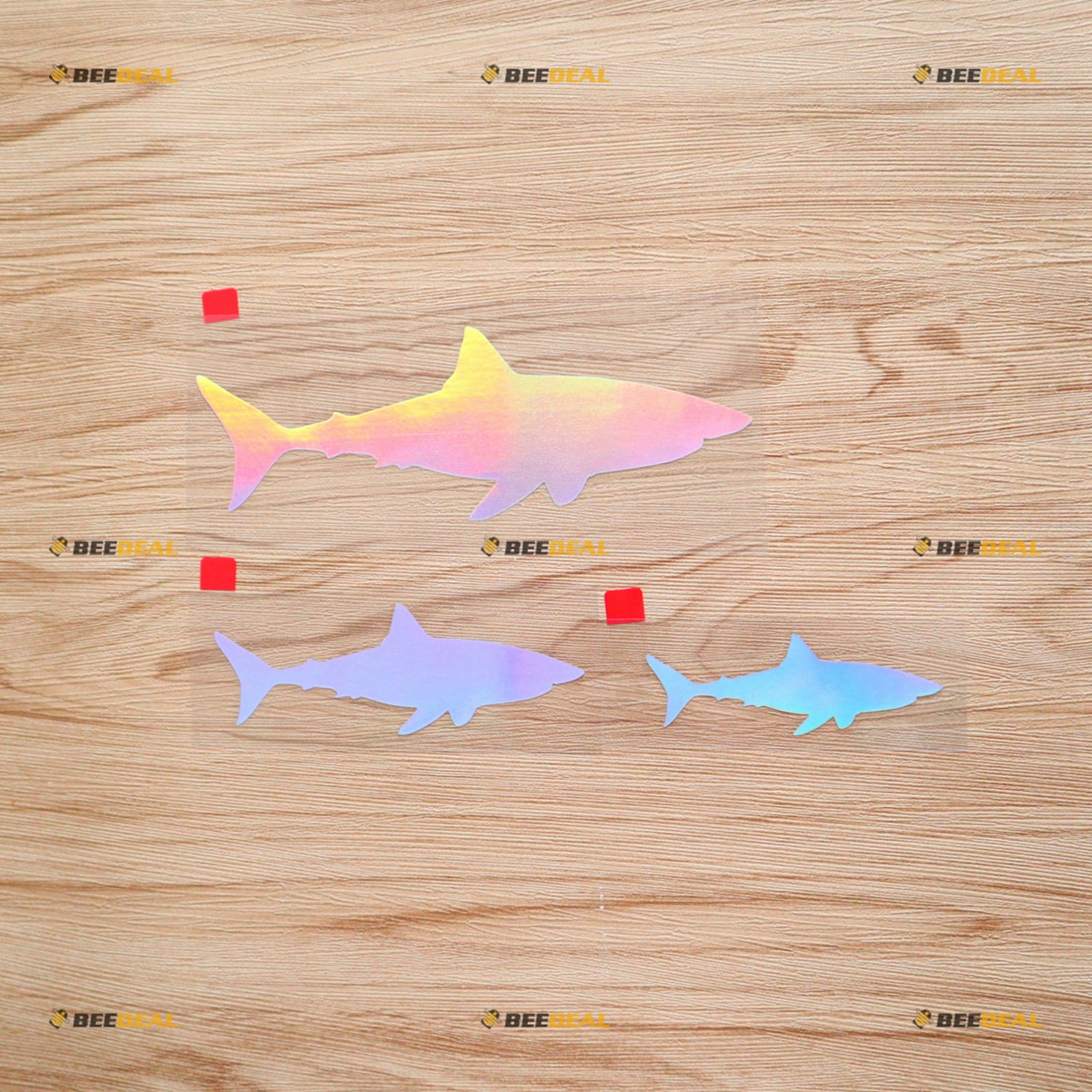 Shark Silhouette Great White Shark Fish Sticker Decal Vinyl 10152-3 ...