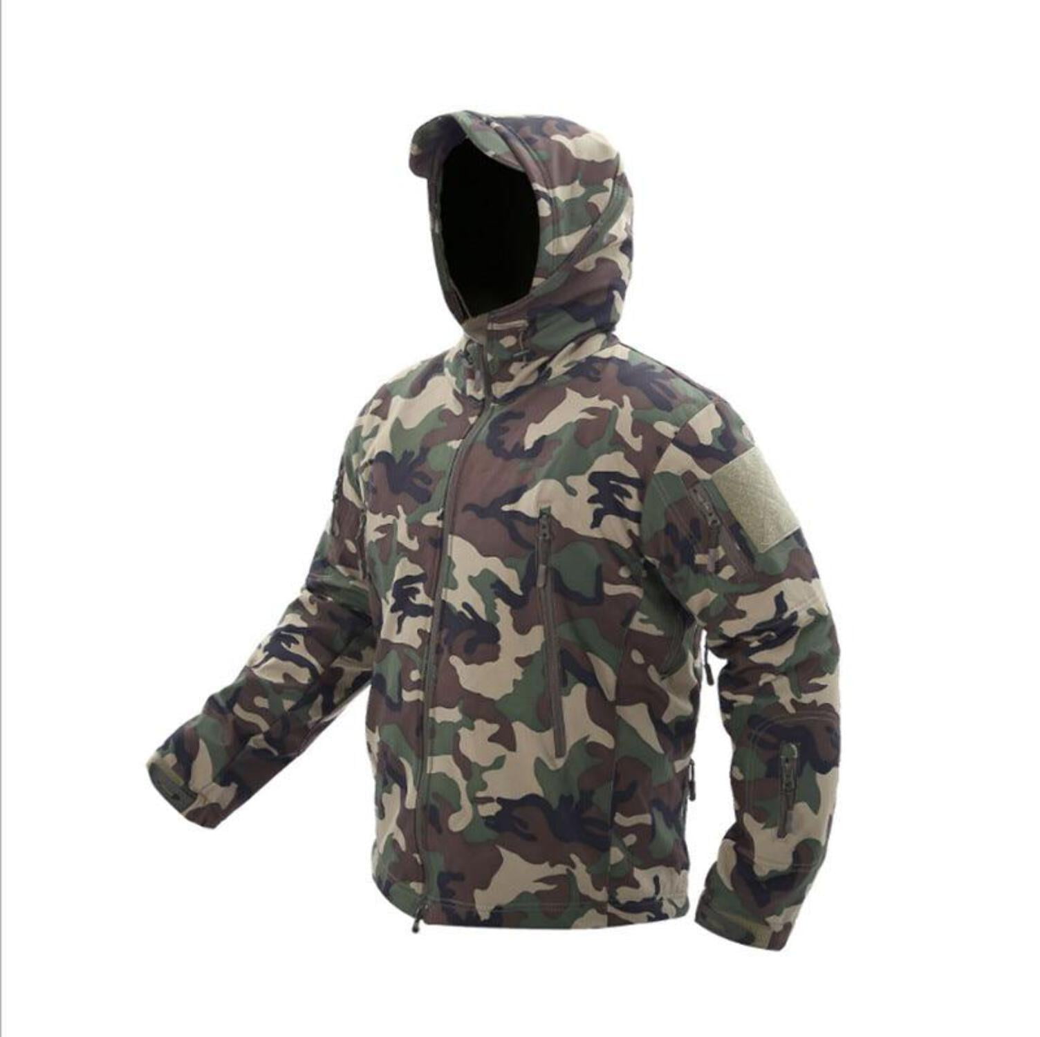Shark Skin Soft Shell Windproof And Rainproof Jacket Men - Walmart.com