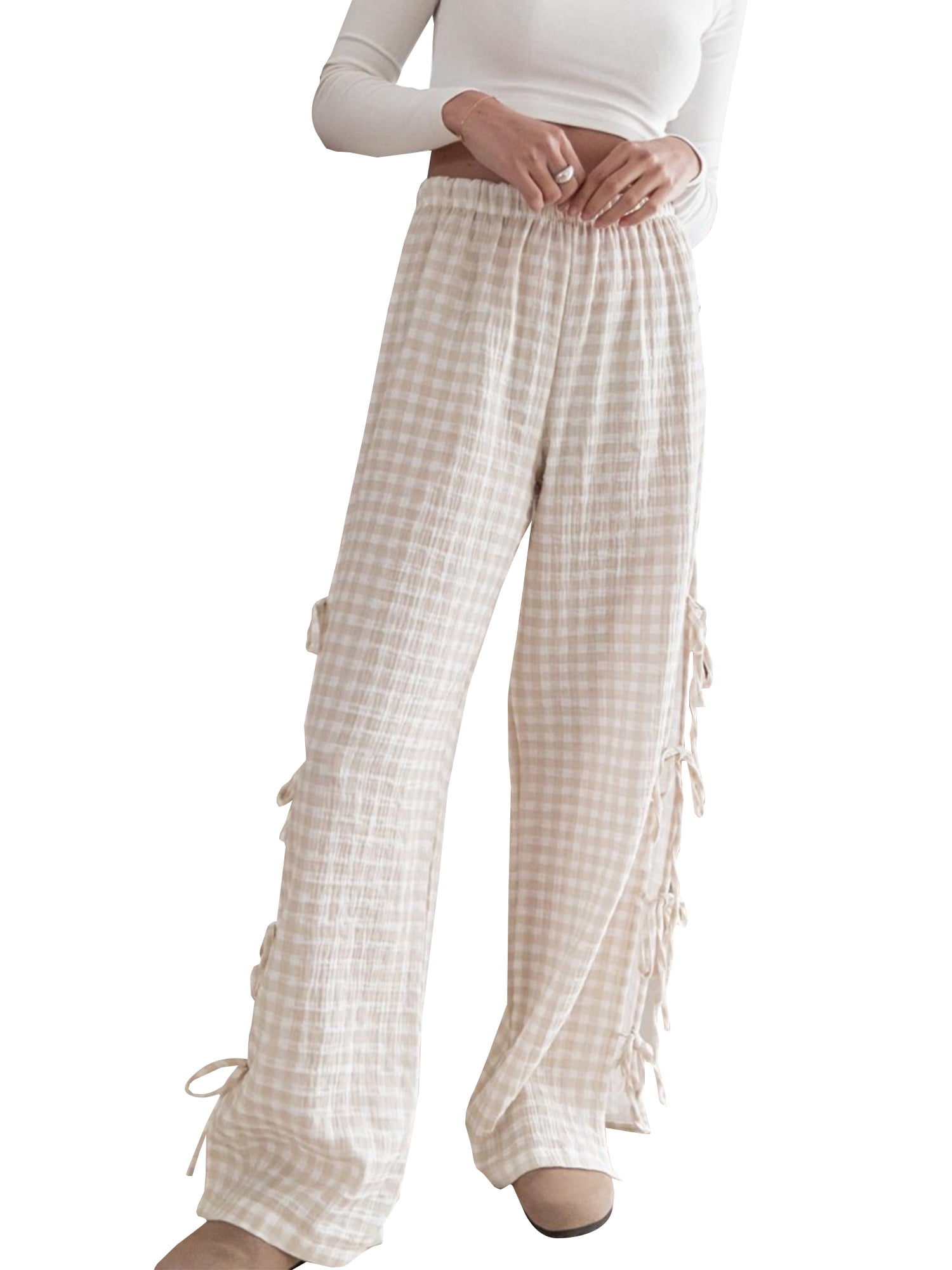 Shark Slippers Women Wide-Leg Pants - Walmart.com