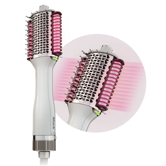 Shark Heated Comb Blow Dryer Brush HT202 for Hair Styling and Smoothing ...