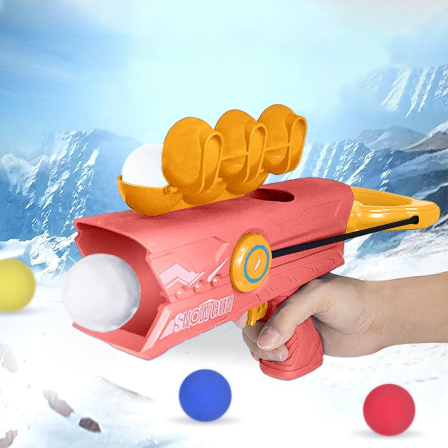 Shark Snowball Launcher, Snowball Maker Toy, Winter Outdoor Toys for ...