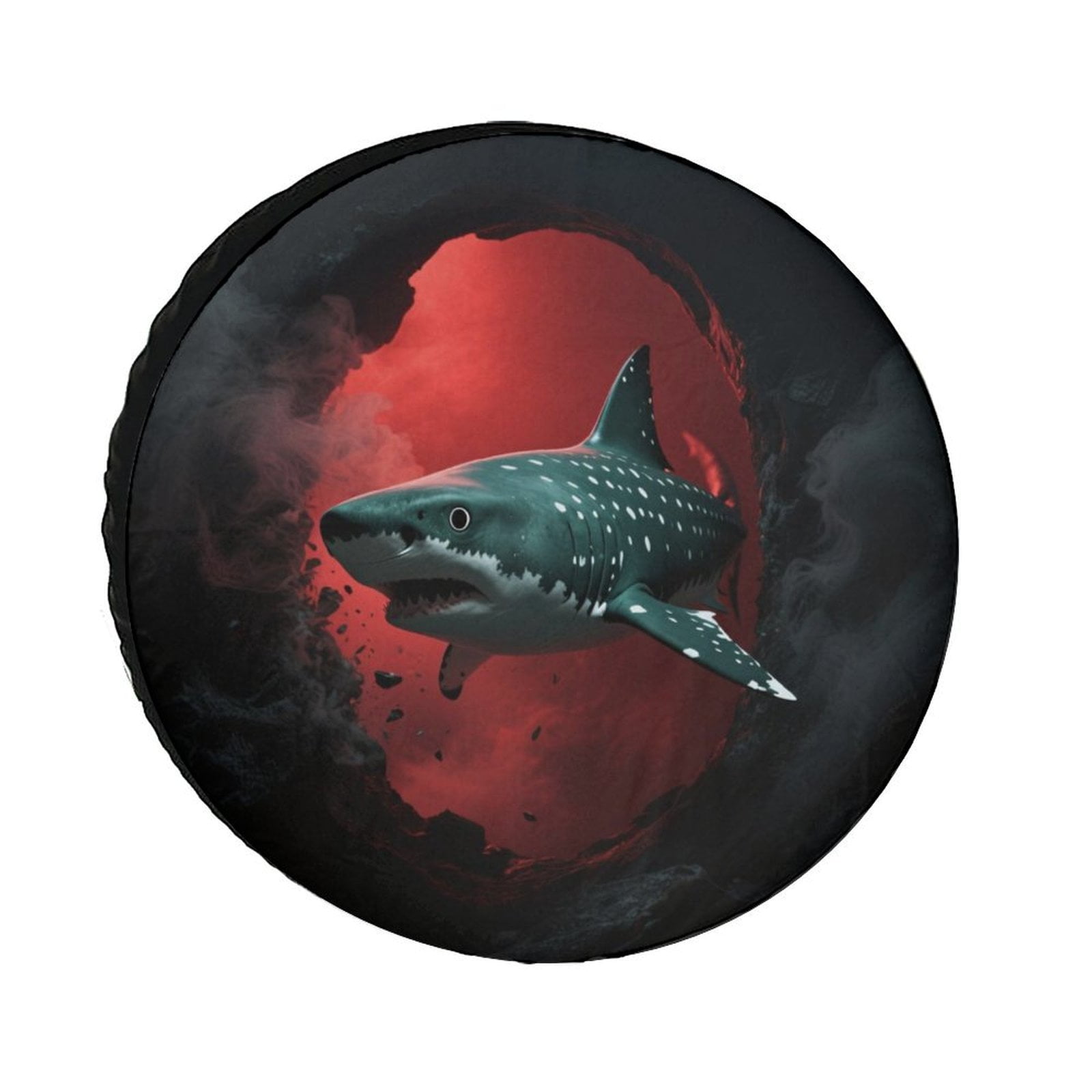 Shark Spare Tire Cover Wheel Protectors Weatherproof Wheel Covers ...
