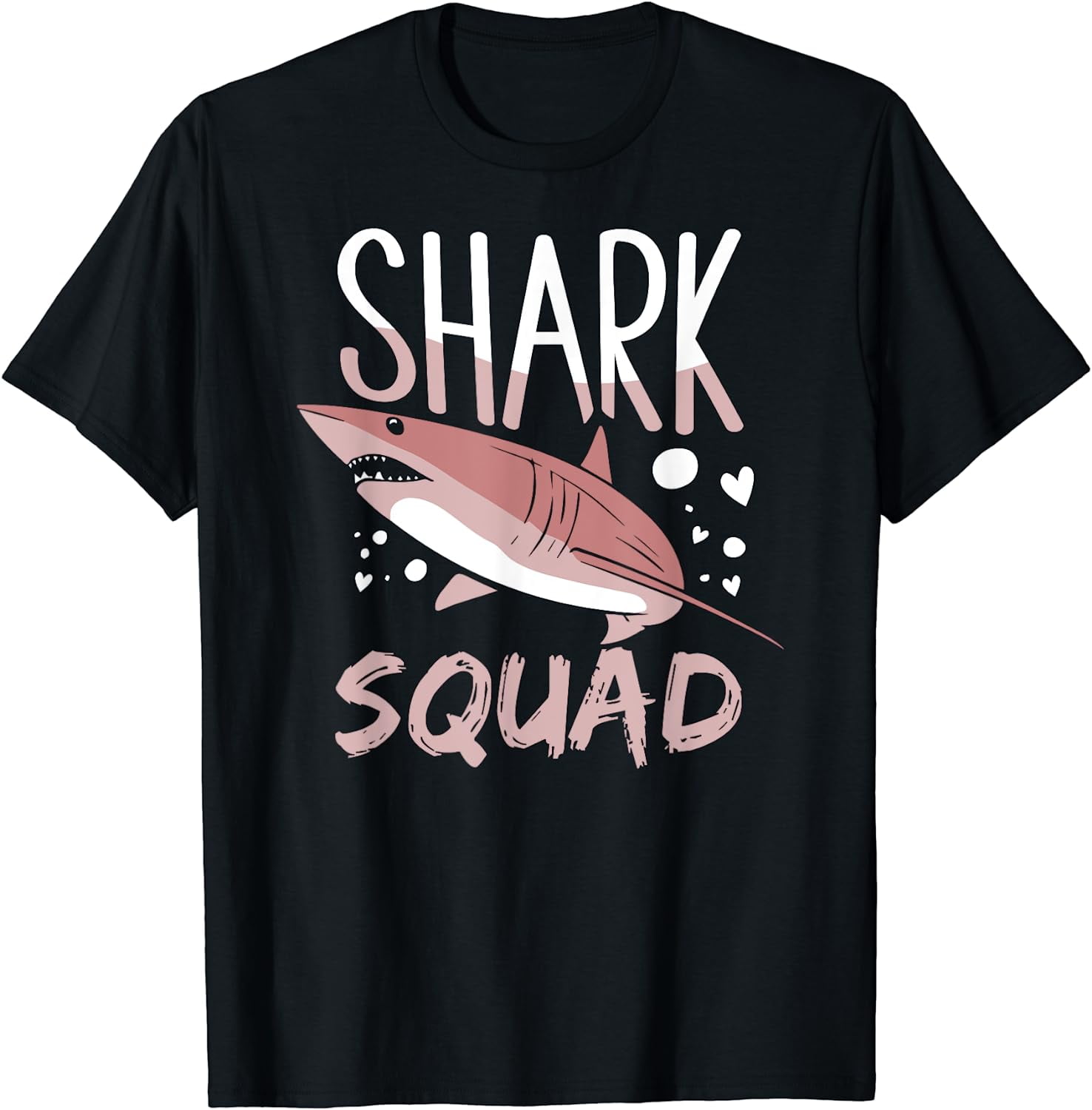 Shark Squad Cute Sharks Lover Fan T-Shirt - Walmart.com