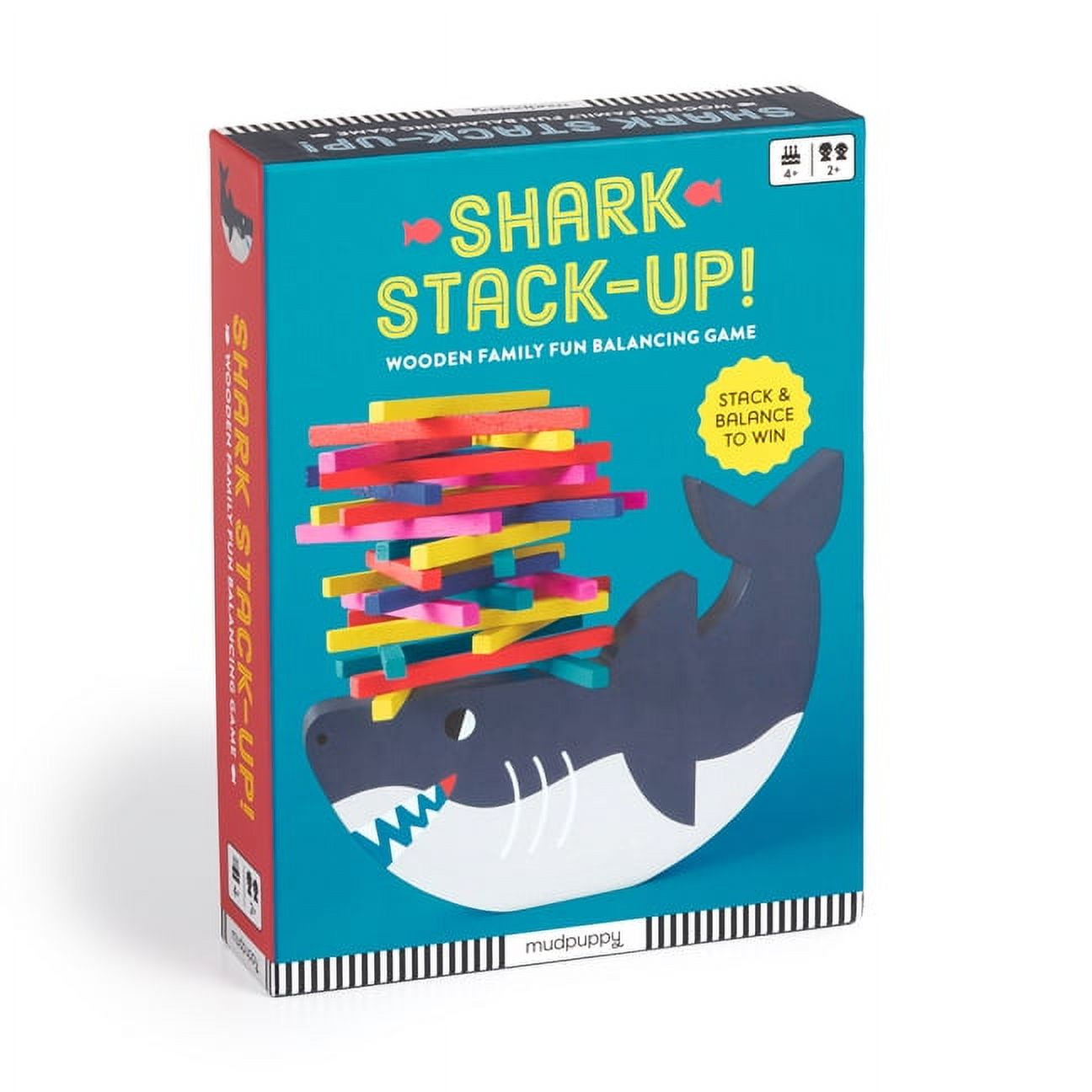 Shark Stack-up! Wooden Balancing Game (Game) - Walmart Business Supplies