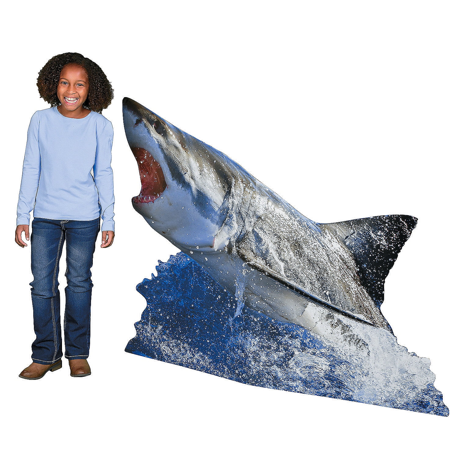 Shark Stand-Up - Party Decor - 1 Piece - Walmart.com