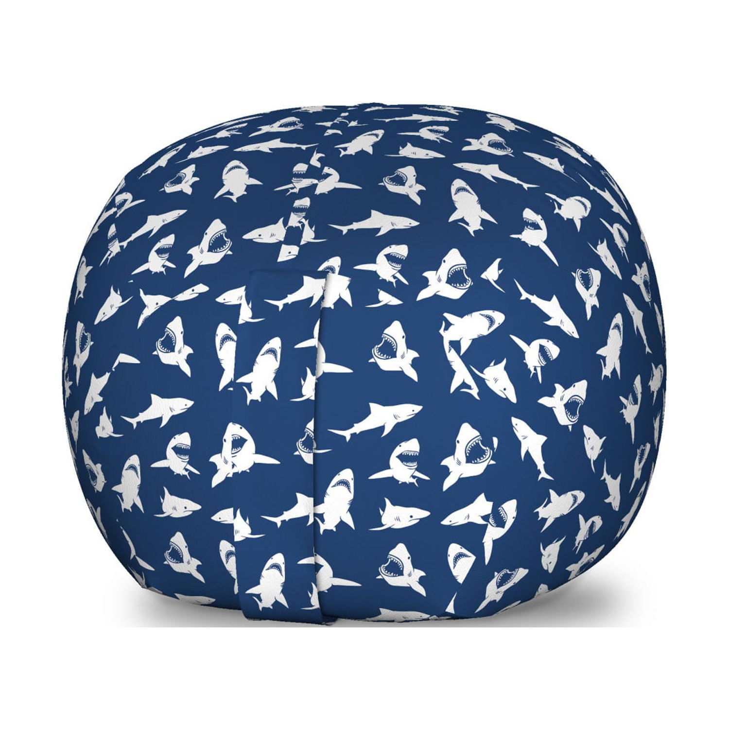 Shark Storage Toy Bag Chair, Fish Pattern Various Gestures Have a Bite ...