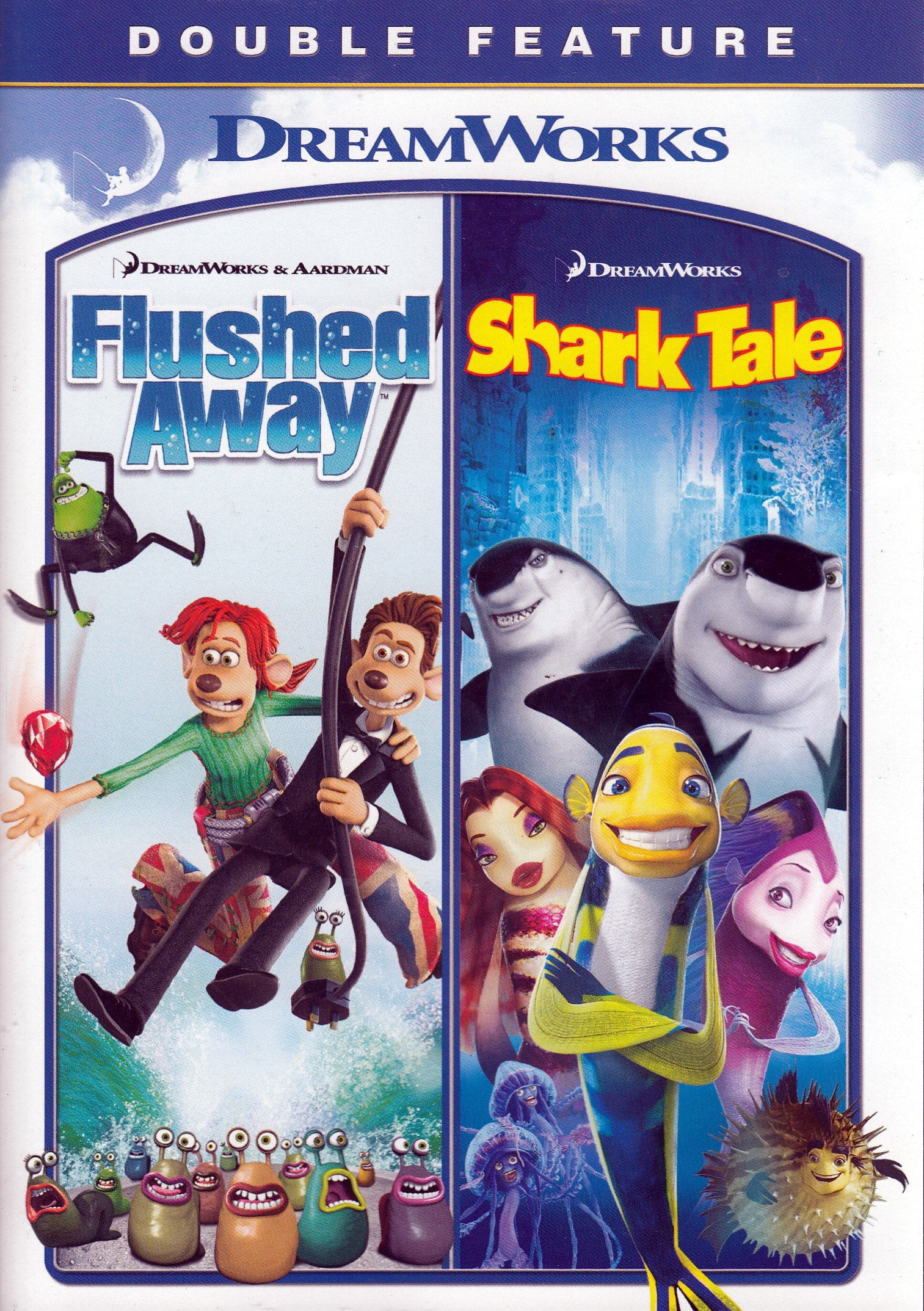 Shark Tale & Flushed Away Double Feature (DVD) - Walmart.com