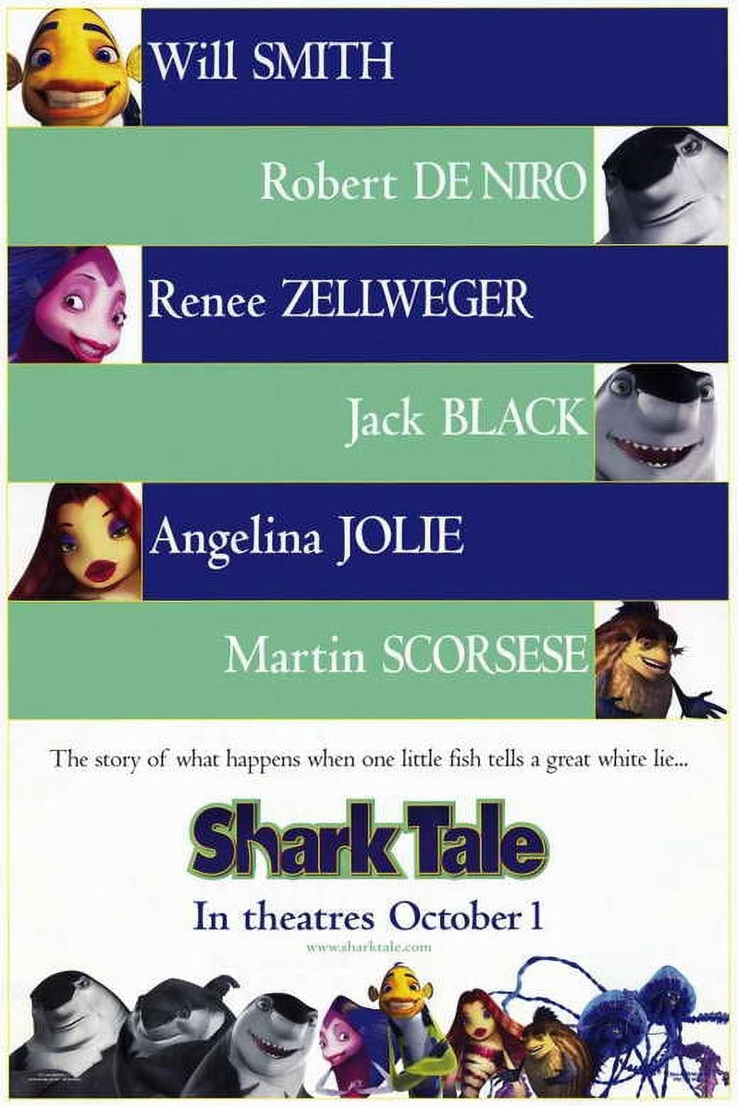 Shark Tale - movie POSTER (Style A) (11" x 17") (2004) - Walmart.com