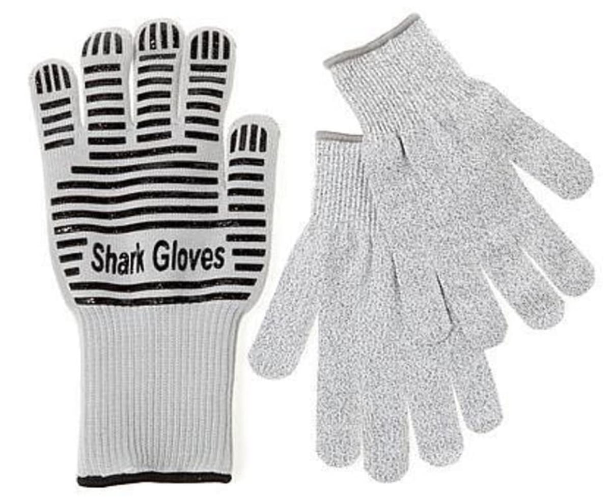 Shark Thermal insulated Heat and Cutting Glove 3 Piece Kit - Walmart.com