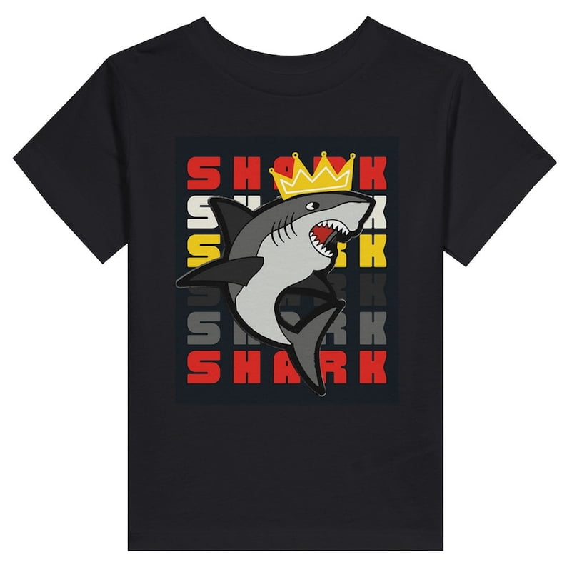 Shark Toddler Shirt, Shark Graphic Shirt for Kids, Aesthetic Shark Tee ...