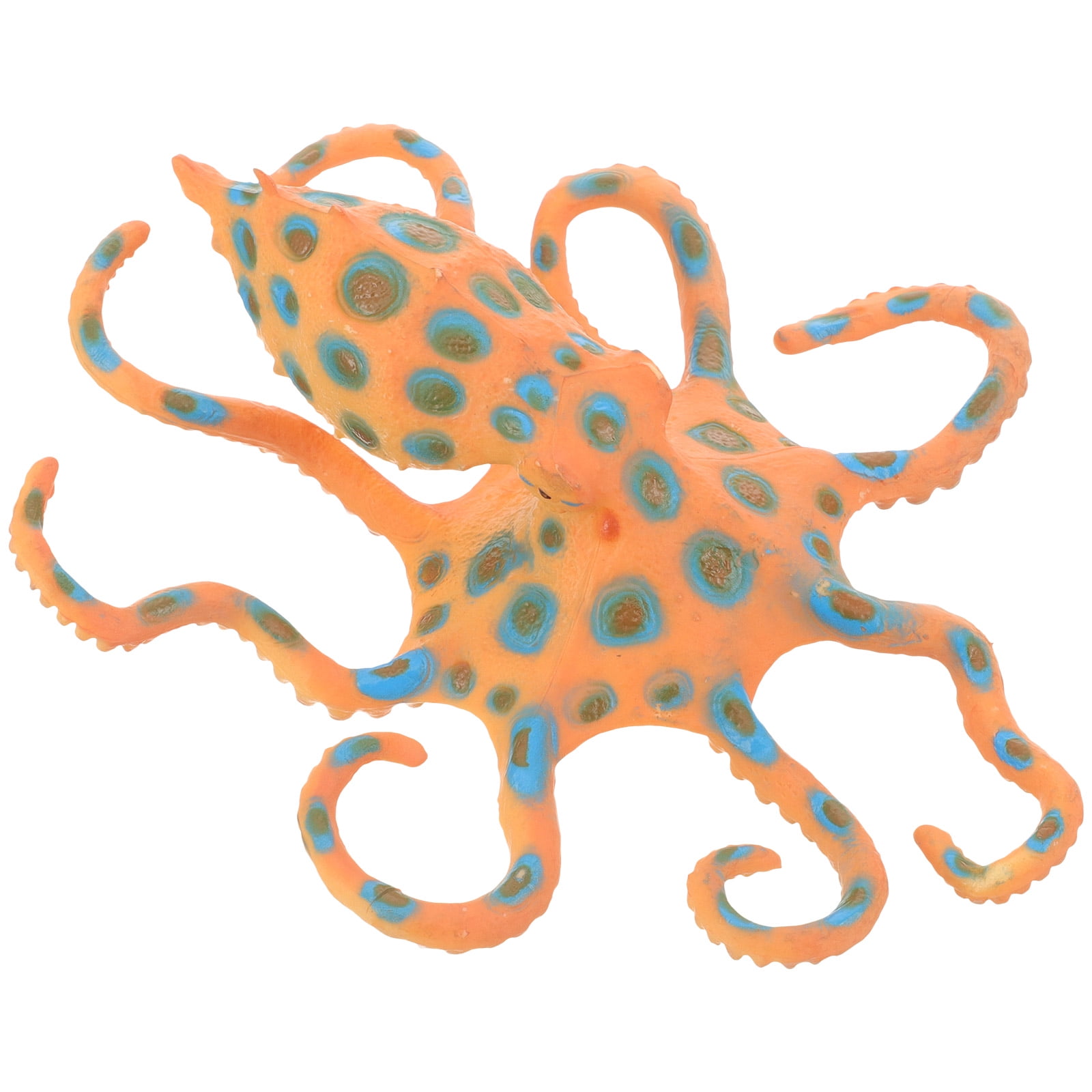 Shark Toys Octopus Plush Model Smooth Surface Blue-ringed Child ...