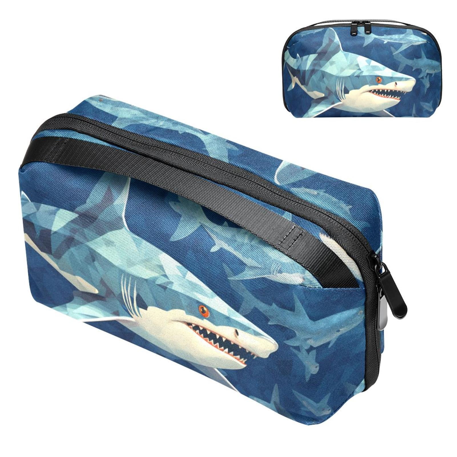 Shark Travel Electronic Organizer Case with Oxford Waterproof Material ...