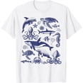 Shark Turtle Octopus Graphic T Shirt - Walmart.com