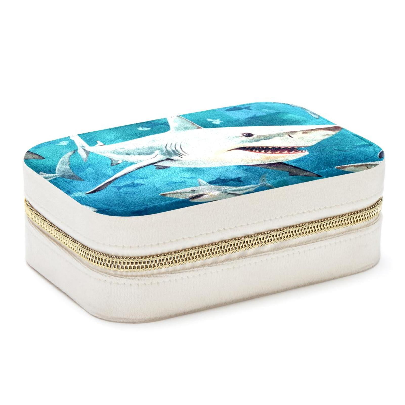 Shark Velvet Portable Jewelry Display Stand and Organizer with ...