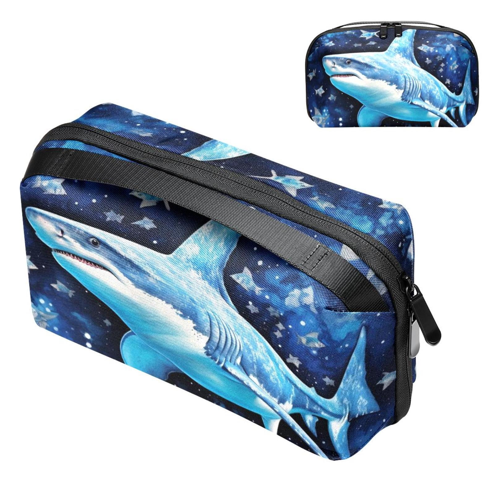 Shark Waterproof Oxford Fabric Storage Case with Charger Pouch, Small ...