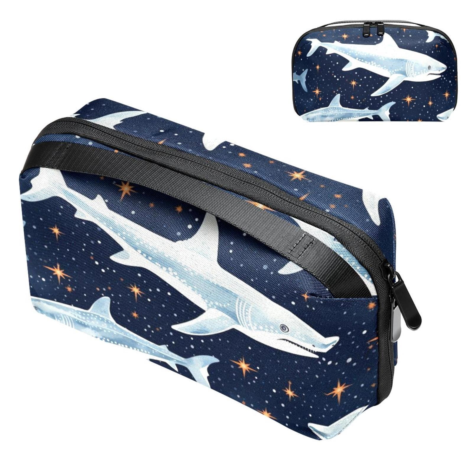 Shark Waterproof Oxford Fabric Storage Pouch for Electronic Devices ...