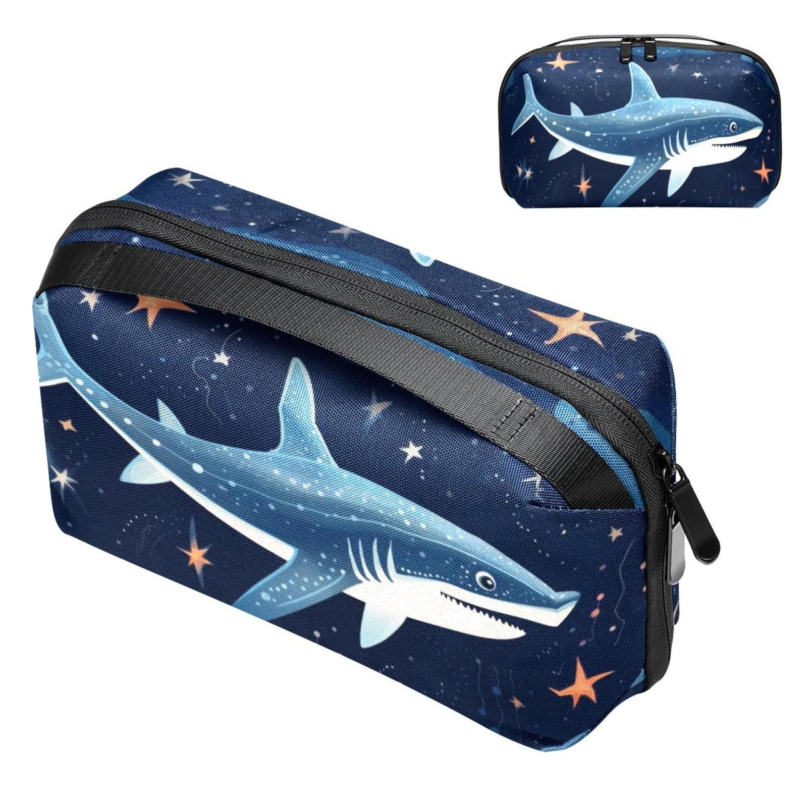 Shark Waterproof Oxford Fabric USB Case with Storage Pouch, Charger ...