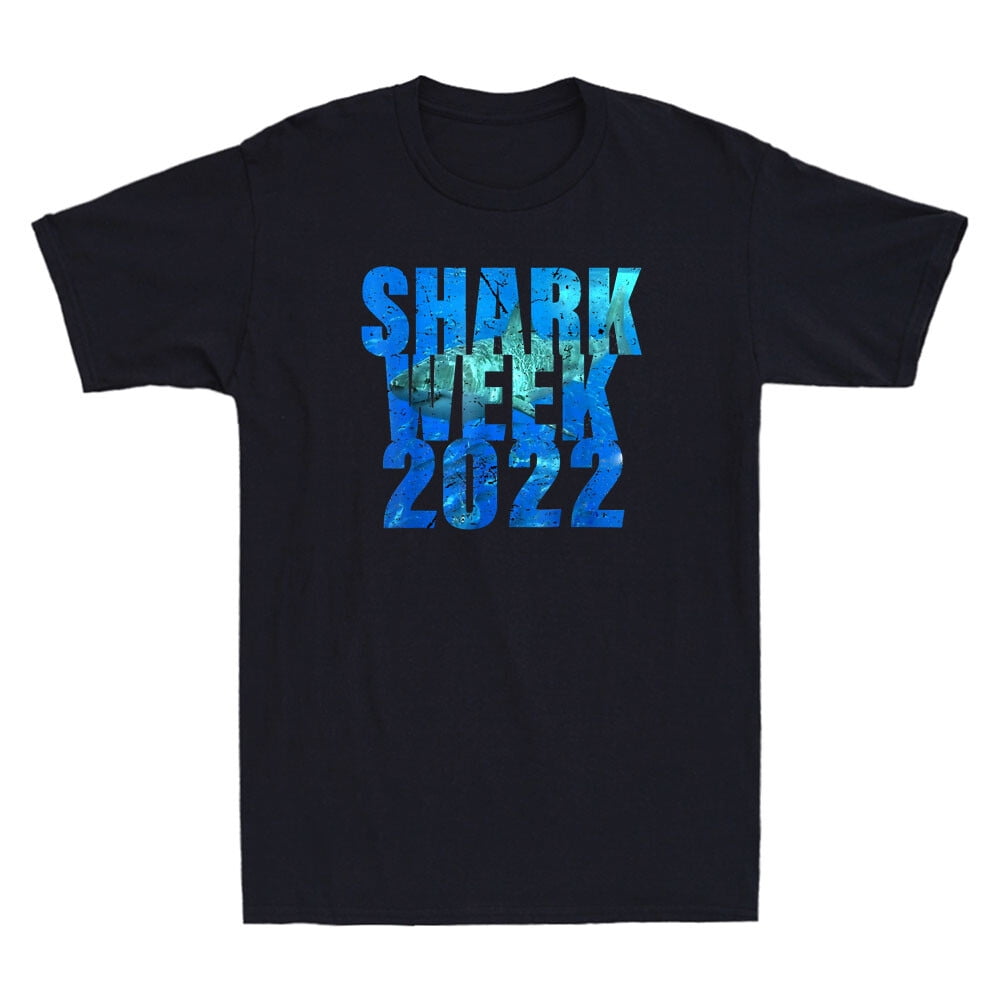 Shark Week 2022 Funny Shark Lover Passion For Sharks Vintage Men's T ...