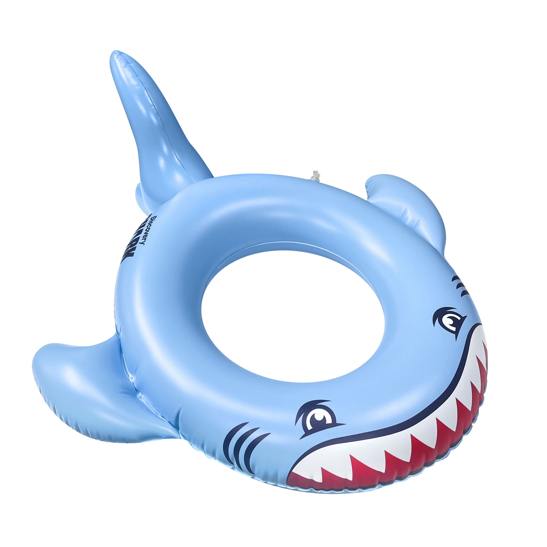 Shark Week Inflatable Shark Pool Float, 35" Diameter – Fun Summer ...