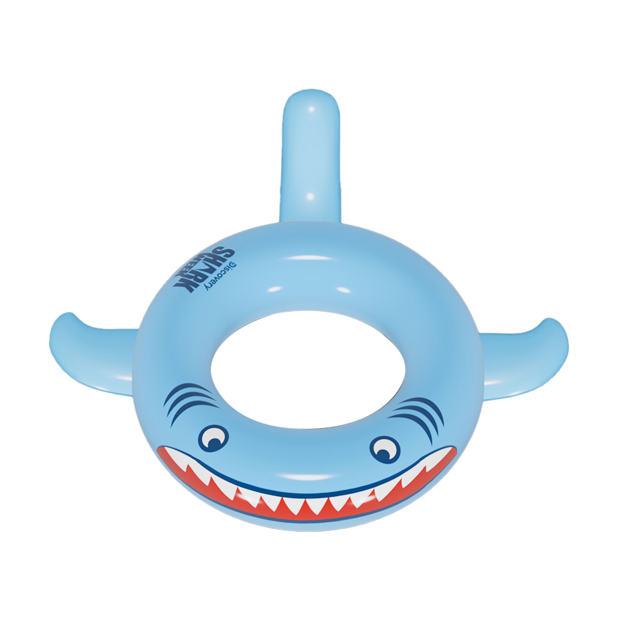 Shark Week Inflatable Shark Pool Float, 35" Diameter – Fun Summer ...