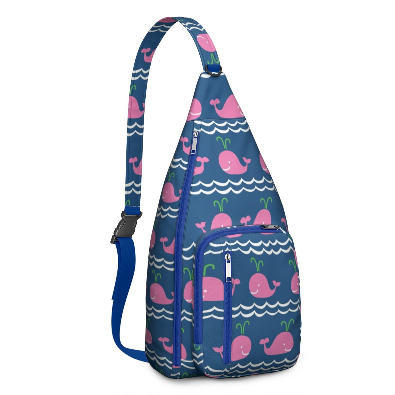 Shark Week Sling Backpack - Great White Shark Design Shoulder Bag ...