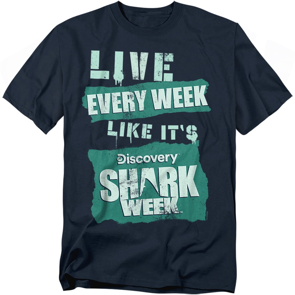 Shark Week: Television Series T-Shirt Officialy Licensed Live Every ...