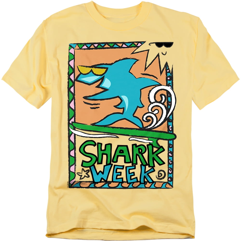 Shark Week: Television Series T-Shirt Officialy Licensed Rad Surfing ...