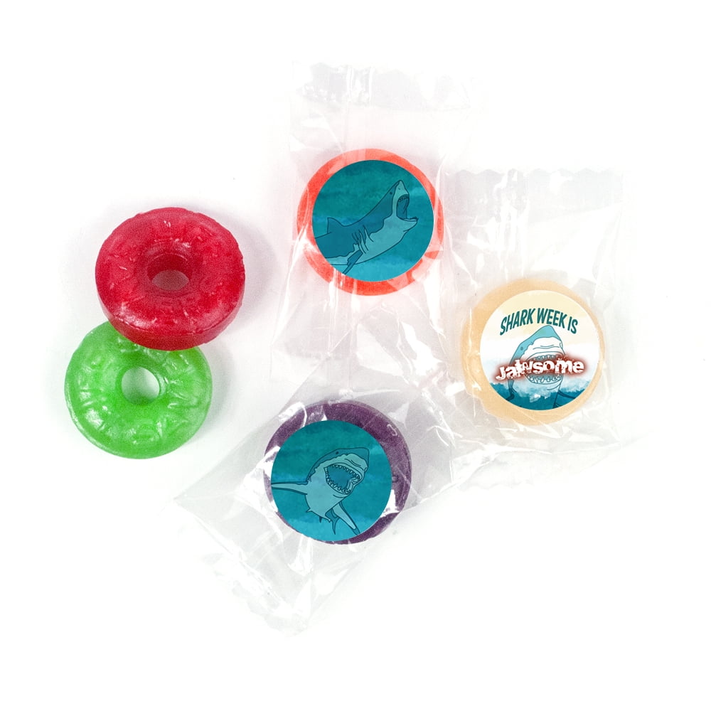Shark Week Themed Candy Party Favors 5 Flavor LifeSavers Hard Candies ...