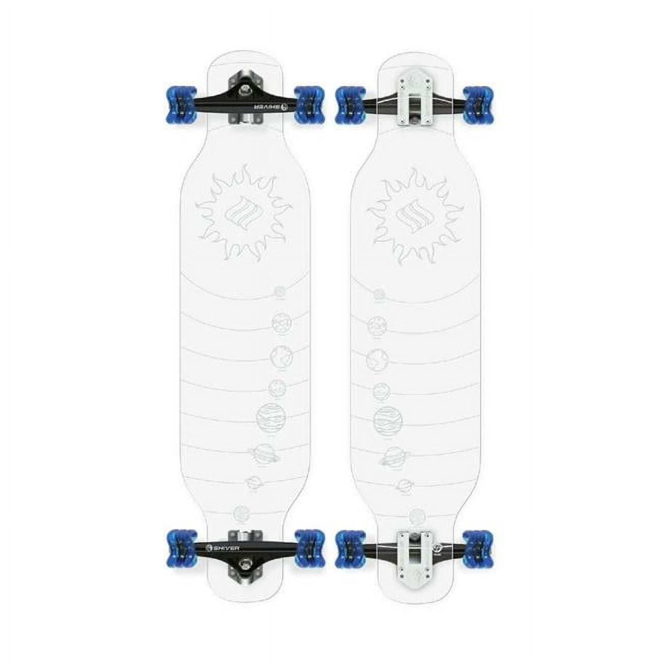 Shark Wheel SW.GALAXY.LB.C SHARK WHEEL ACRYLIC LONGBOARD - GALAXY (38 ...