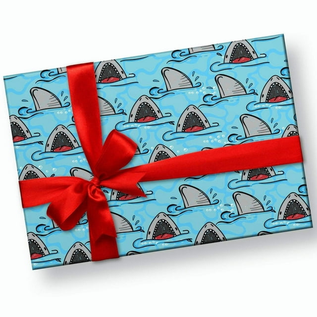 Shark Wrapping Paper - Walmart.com