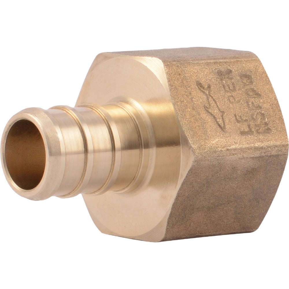 1 Pc Sharkbite 1/2 In. Barb X 1/2 In. Fip Brass Pex Adapter - Walmart.com