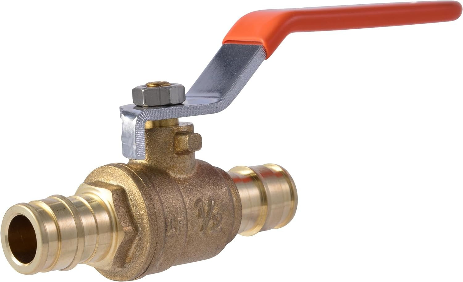 SharkBite 1/2 Inch Expansion Ball Valve for PEX-A Pipe, Brass Plumbing ...