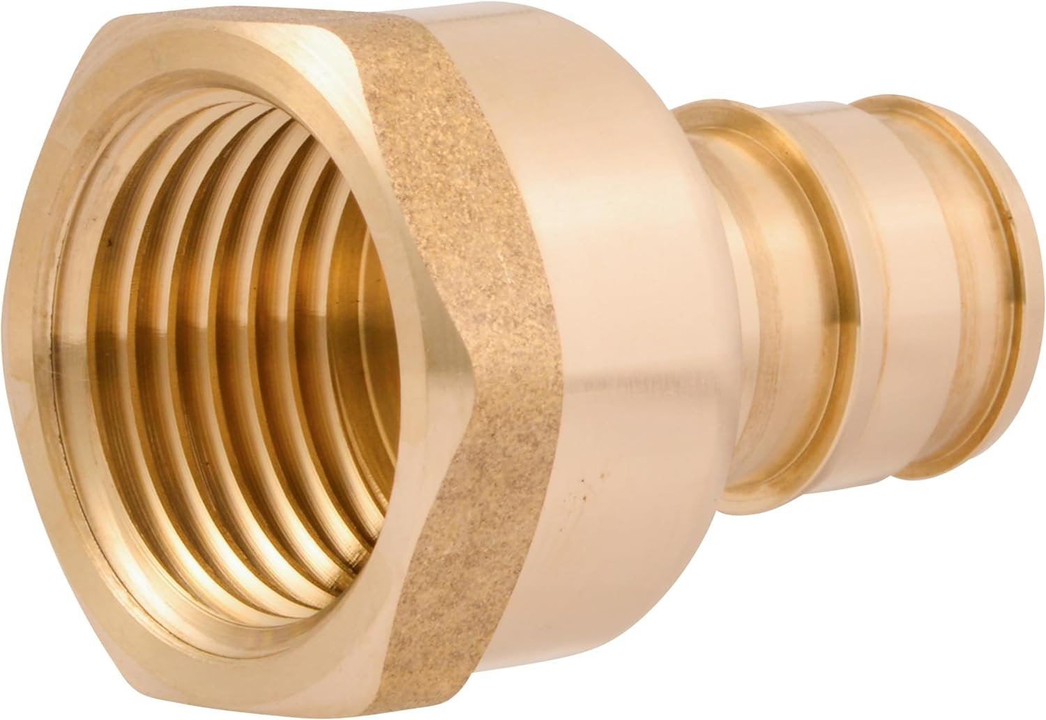 SharkBite 1/2 Inch Expansion FNPT Adapter Fitting for PEX-A Pipe, Brass ...