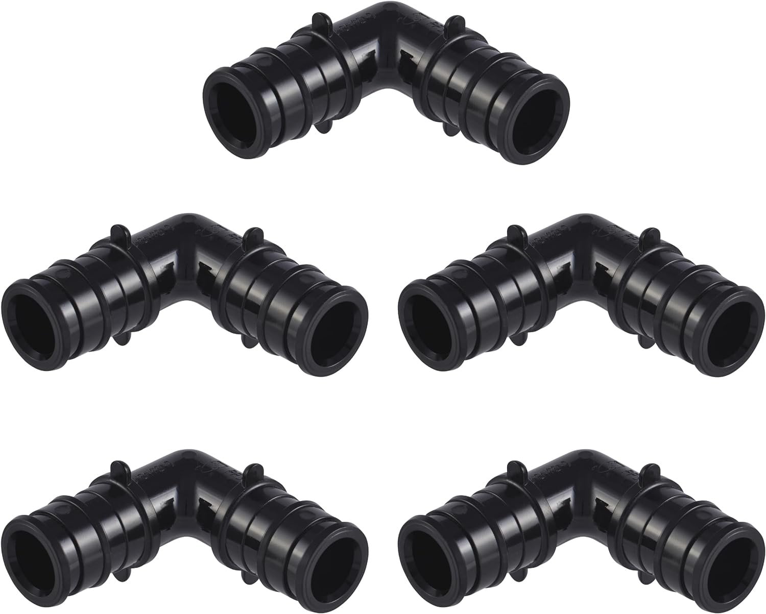 SharkBite 1/2 Inch Poly Expansion 90 Degree Coupling for PEX-A Pipe ...