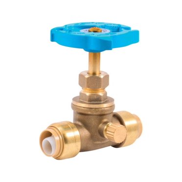 SharkBite EvoPEX 1/2 in. Push x 1/2 in. Dia. Push Brass Ball Valve ...