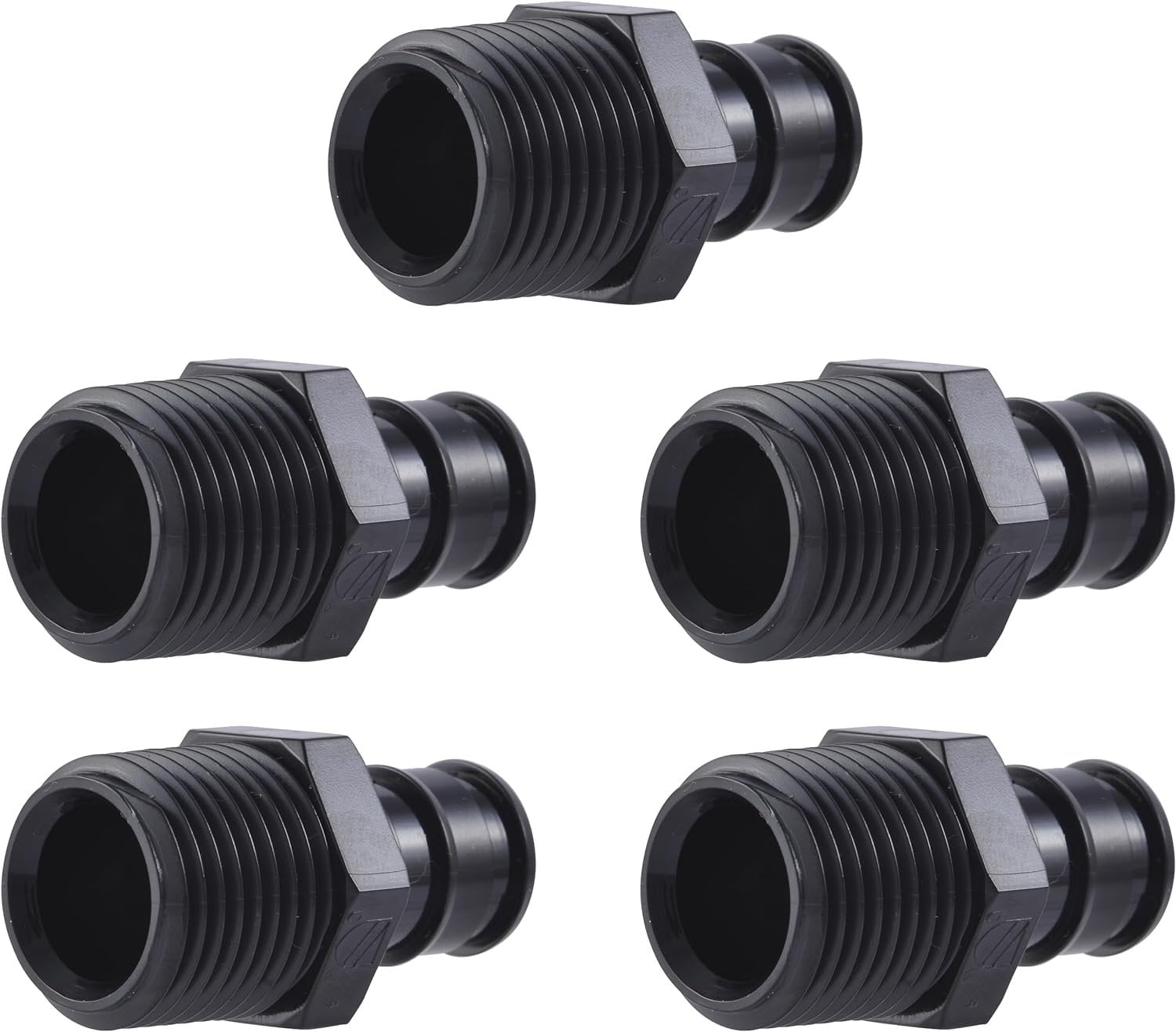 SharkBite 1/2 x 1/2 Inch Poly MNPT Expansion Adapter for PEX-A Pipe ...