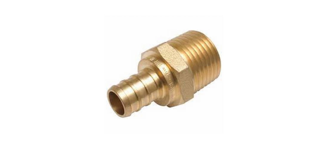 SharkBite UC142LFA Male Adapter 1" PEX Barb X 3/4" D MNPT Brass ...