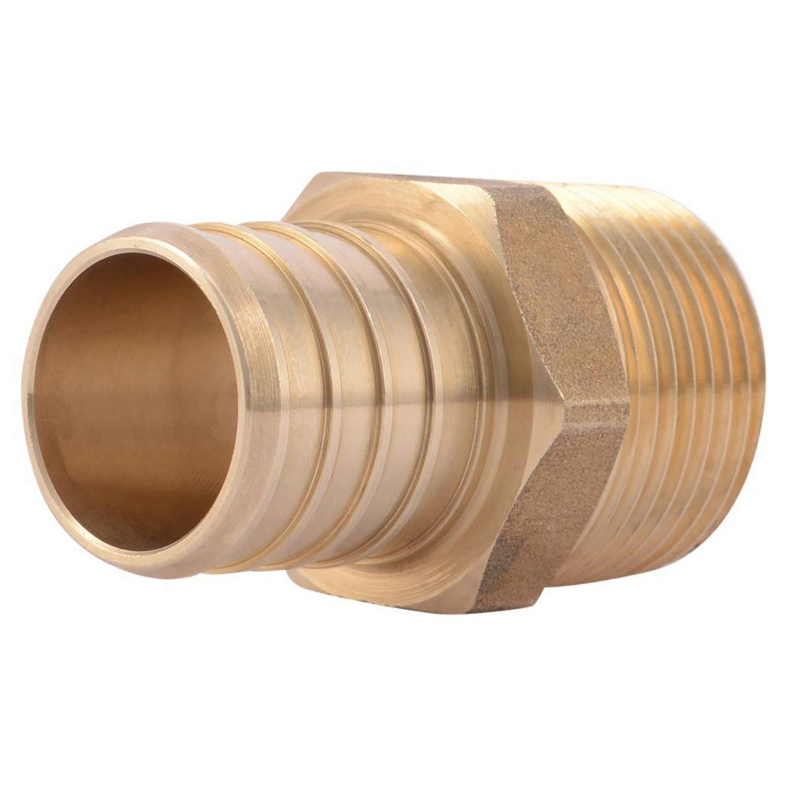 SharkBite 1 in. PEX Barb X 3/4 in. D MNPT Brass Male Adapter - Walmart.com