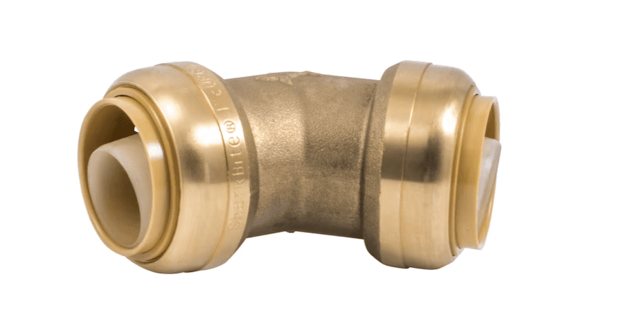 SharkBite 1-in Push-to-Connect 45-Degree Elbow - Walmart.com