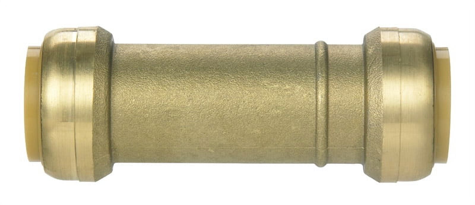 SharkBite 1 in. Push x 1 in. Dia. Push Brass Slip Coupling - Walmart.com