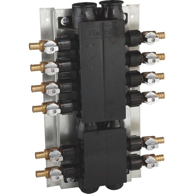 12 Pex Manifold With Valves