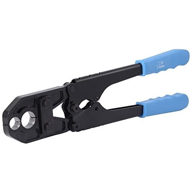 SharkBite 23251Z PEX Crimp Tool 1/2 Inch-3/4 Inch, Push-to-Connect ...