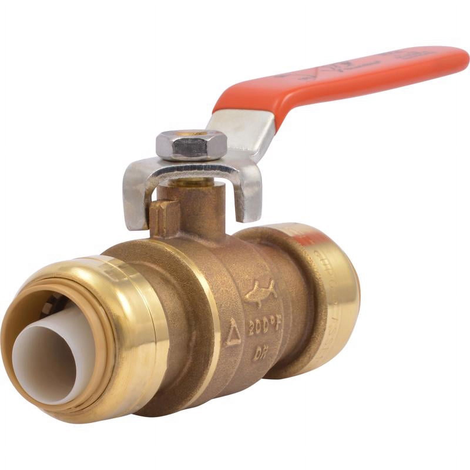 SharkBite 3/4 in. Brass Push Fit Ball Valve - Walmart.com
