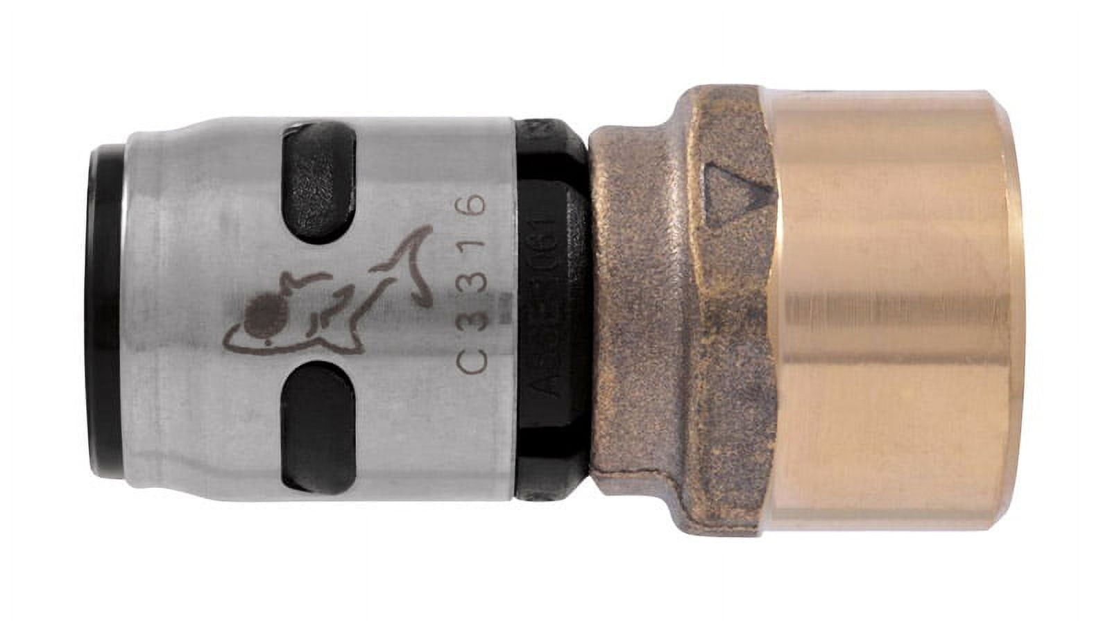 SharkBite EvoPEX 1/2 in. Push x 1/2 in. Dia. FNPT Adapter - Walmart.com