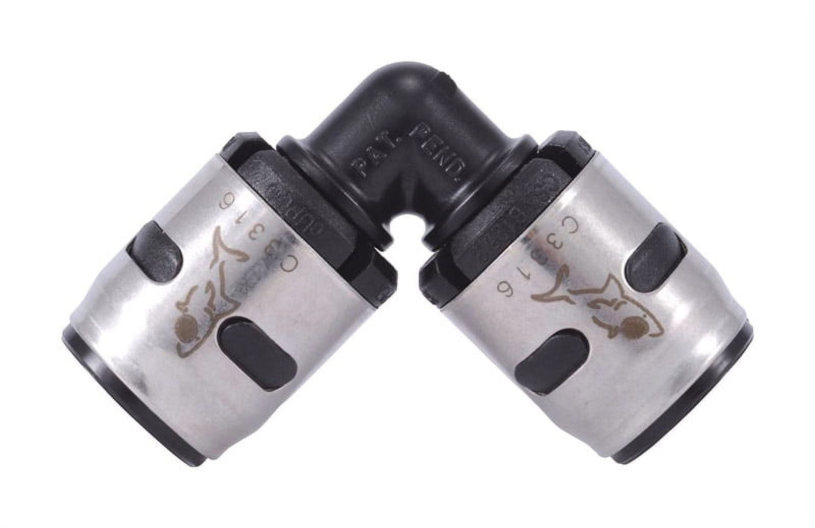 SharkBite EvoPEX 1/2 in. Push x 1/2 in. Dia. Push Plastic Elbow ...