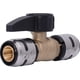 SharkBite EvoPEX 3/4 in. Push x 3/4 in. Dia. Push Brass Ball Valve ...