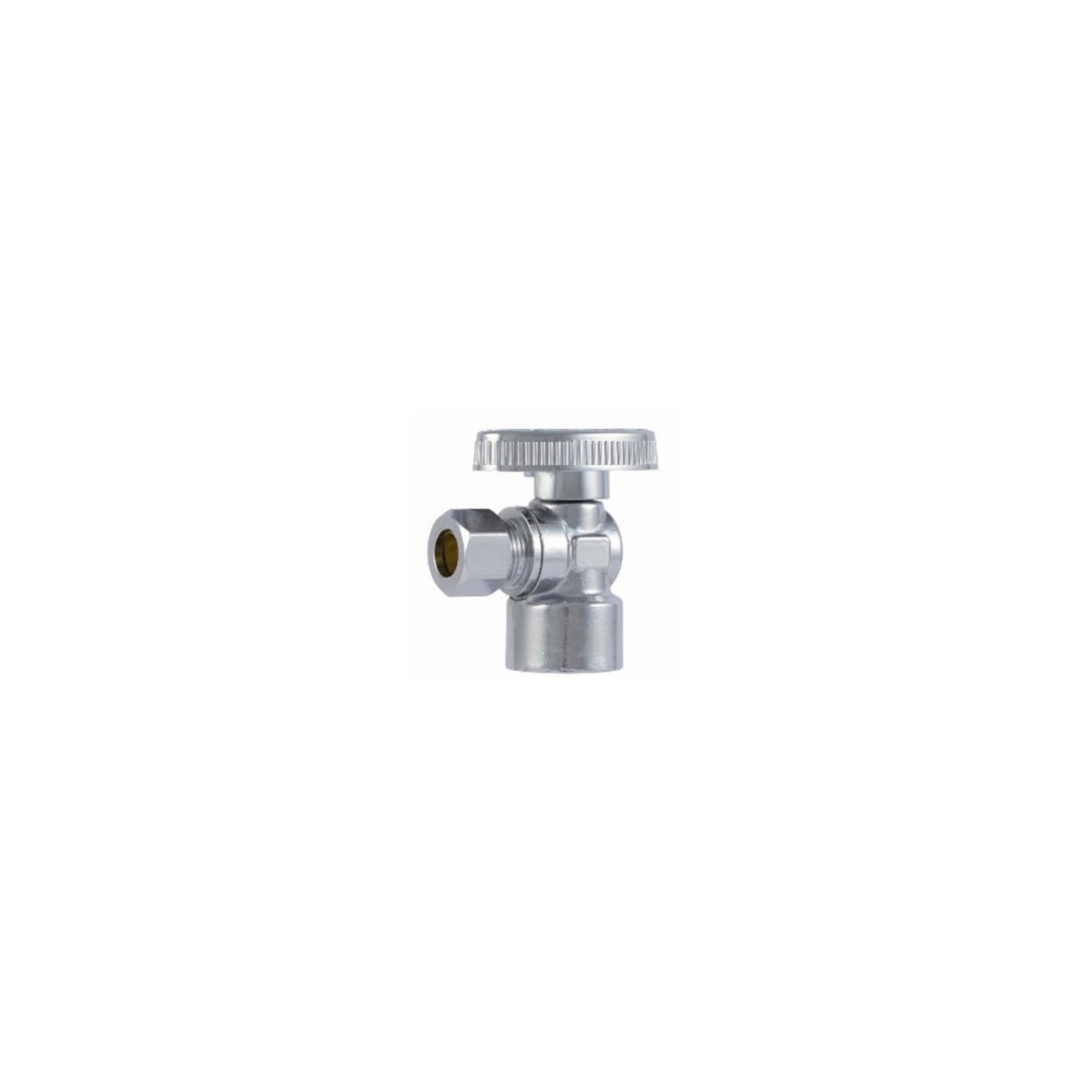 SharkBite FIPA1238Z Brass Ball Angle Valve, Quarter Turn, 1/2 x 3/8 In ...