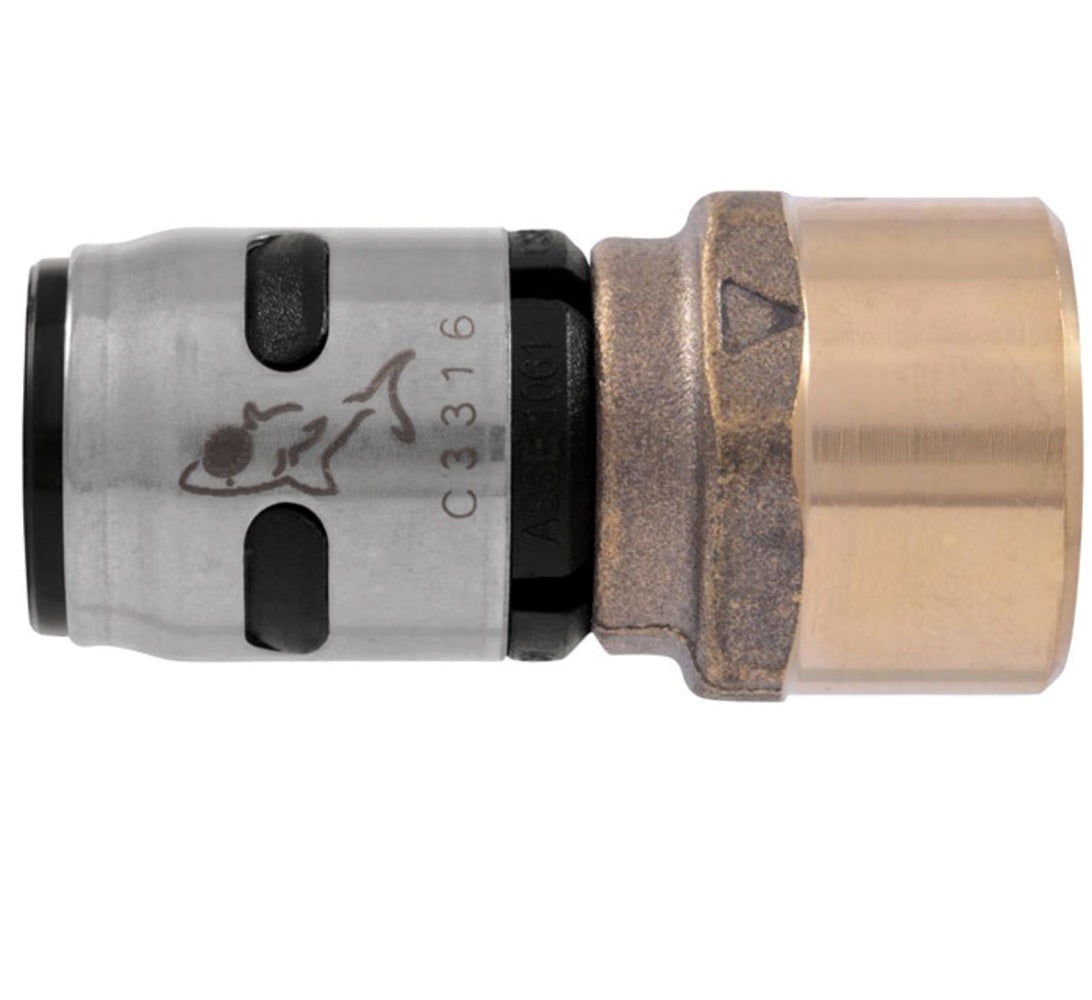 SharkBite K072A6 EvoPEX Female Adpater, 1/2 Inch Diameter, Each ...