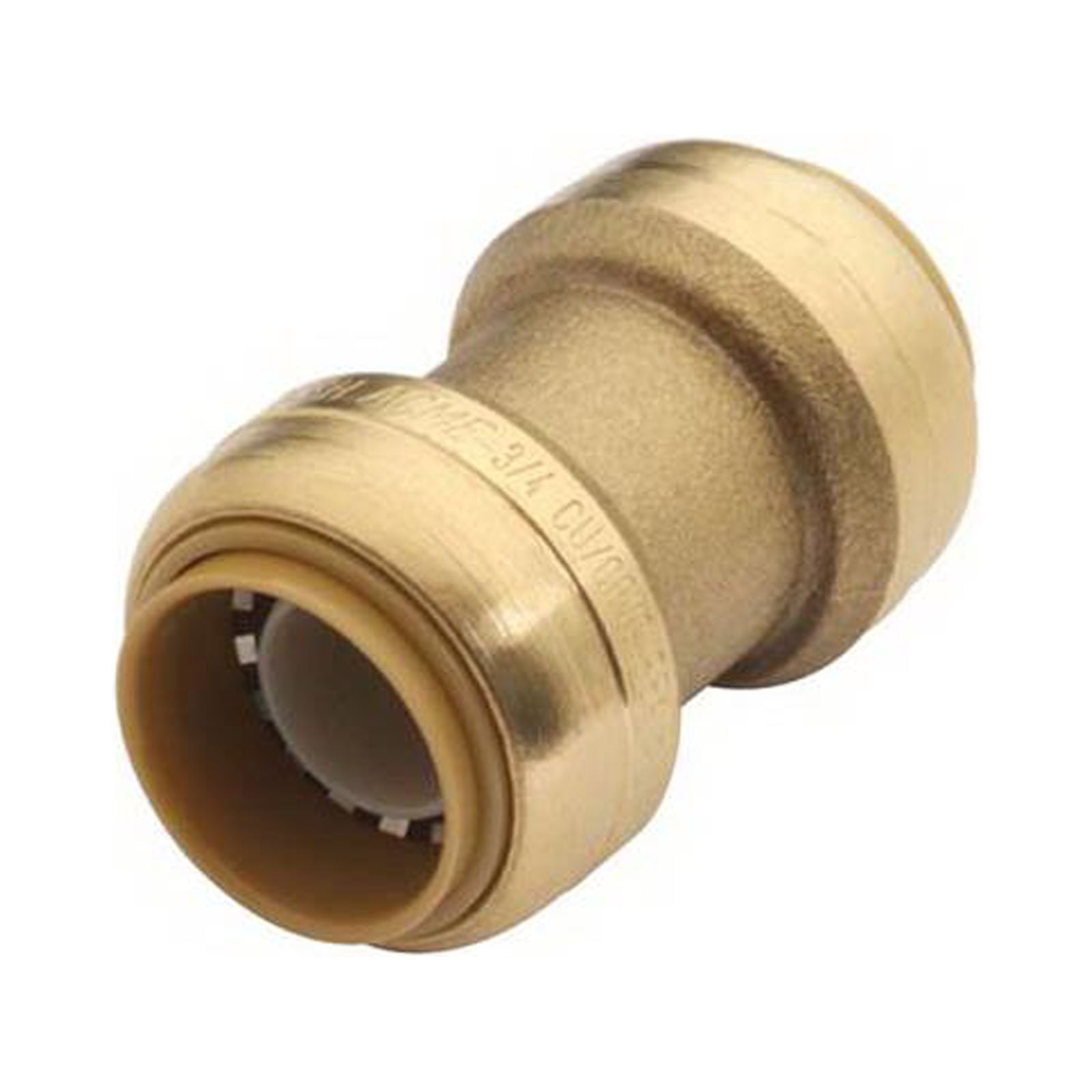 SharkBite Max UR016A Push-to-Connect Pipe Coupling, Lead Free, 3/4 x 3/ ...